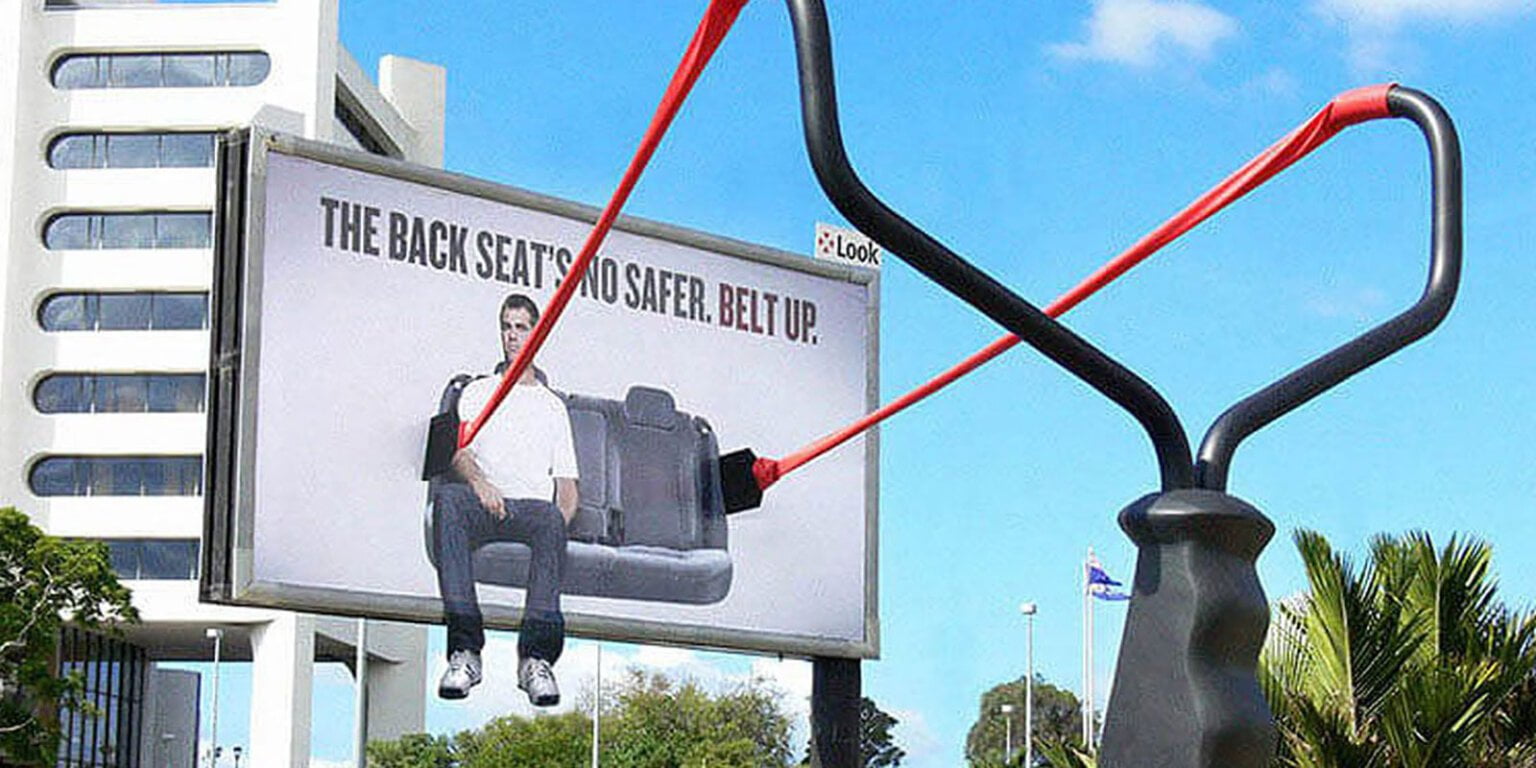 21 dos melhores e mais criativos outdoors já alguma vez feitos
